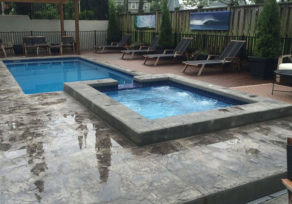 Independence fiberglass pool model for sale